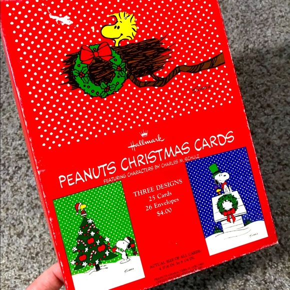 Hallmark | Holiday | Vintage Peanuts Christmas Cards | Poshmark